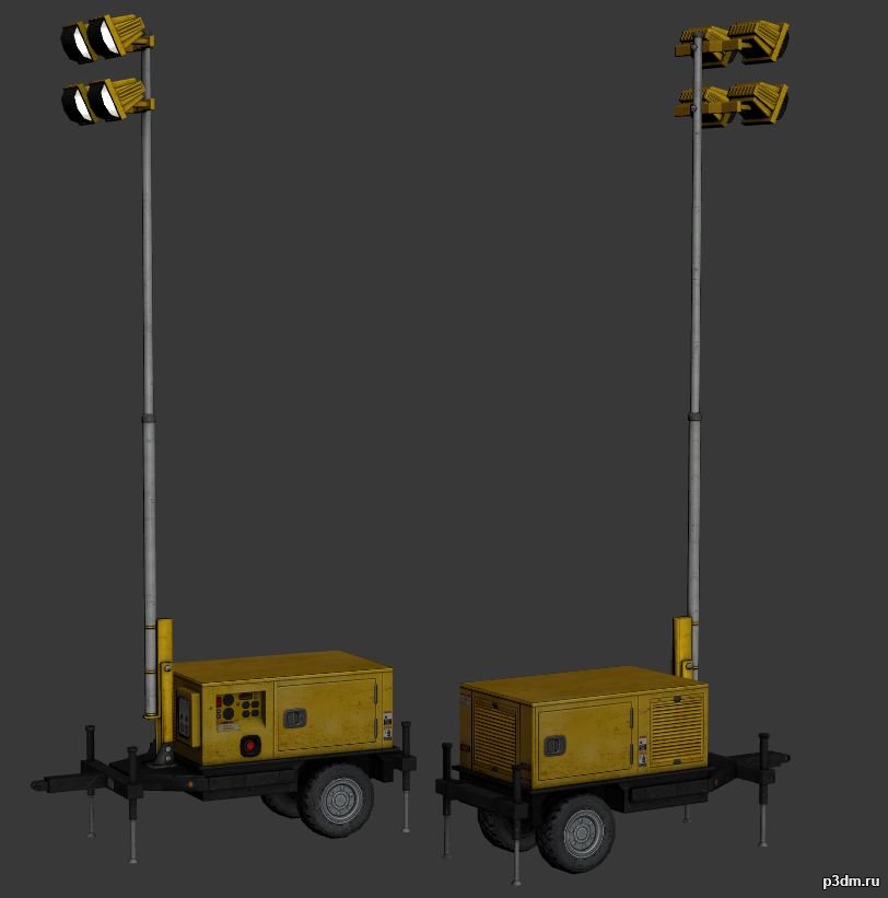 Generator Light » Pack 3D models
