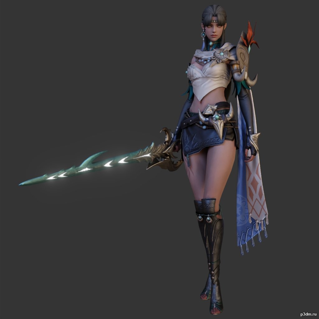 Liru Pack 3D Models
