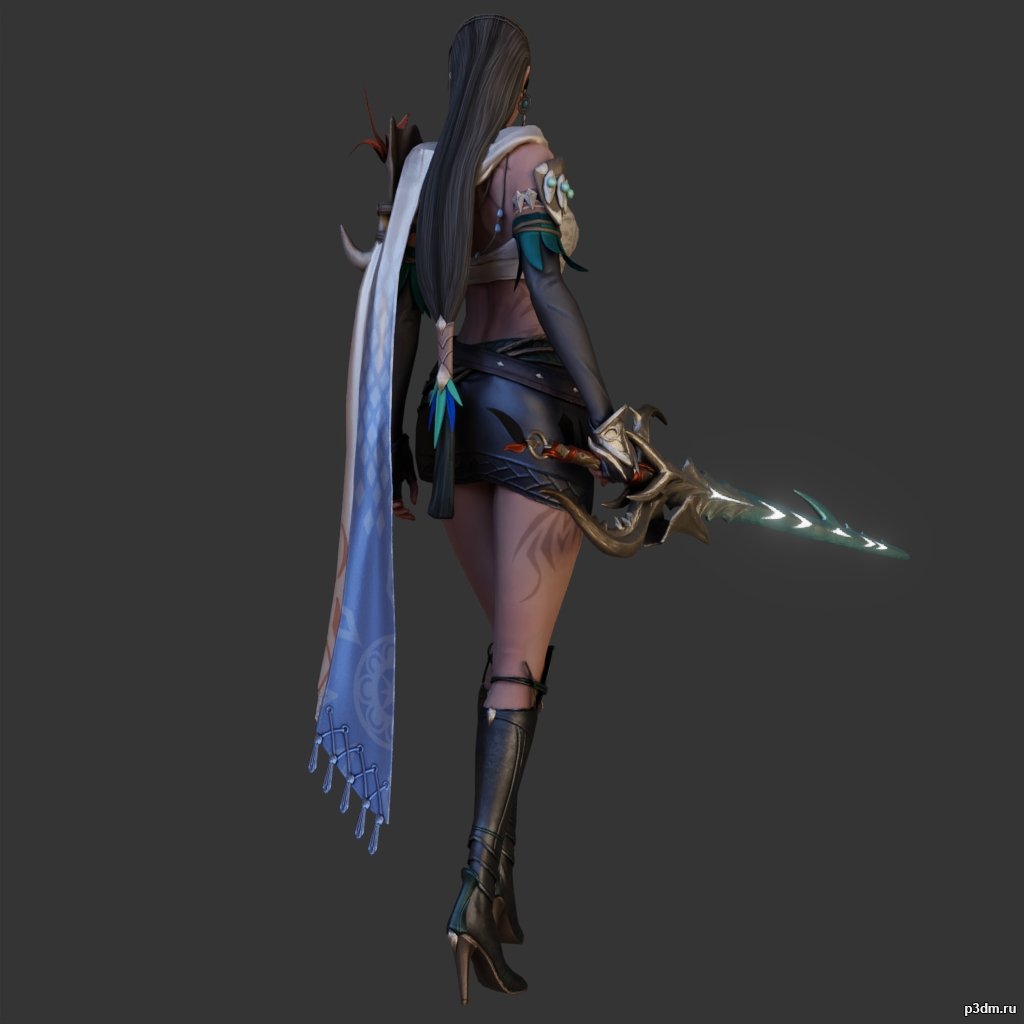 Liru Pack 3D Models