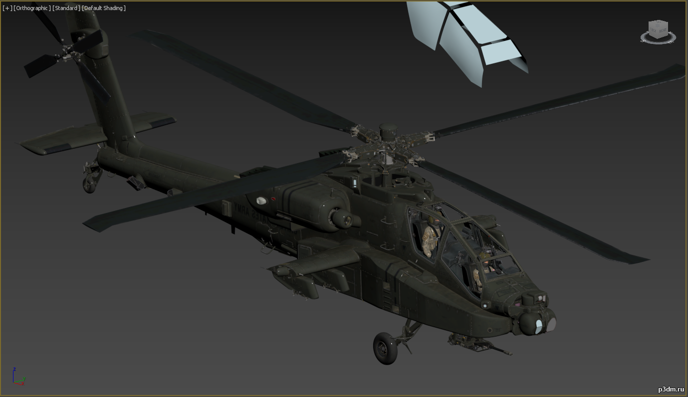 AH-64D » Pack 3D models